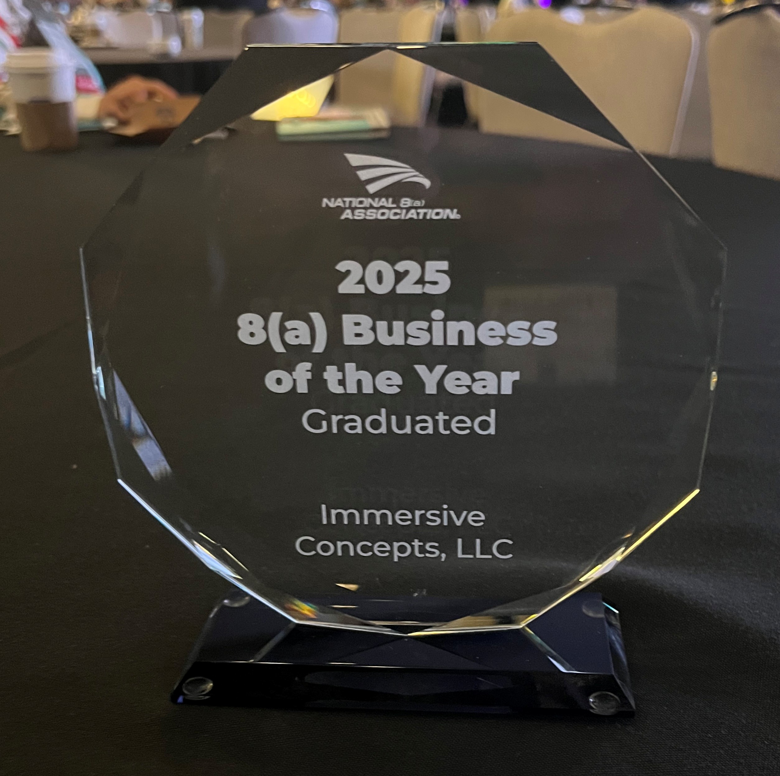 Immersive Concepts Receives the "8(a) Business of the Year-Graduated ...